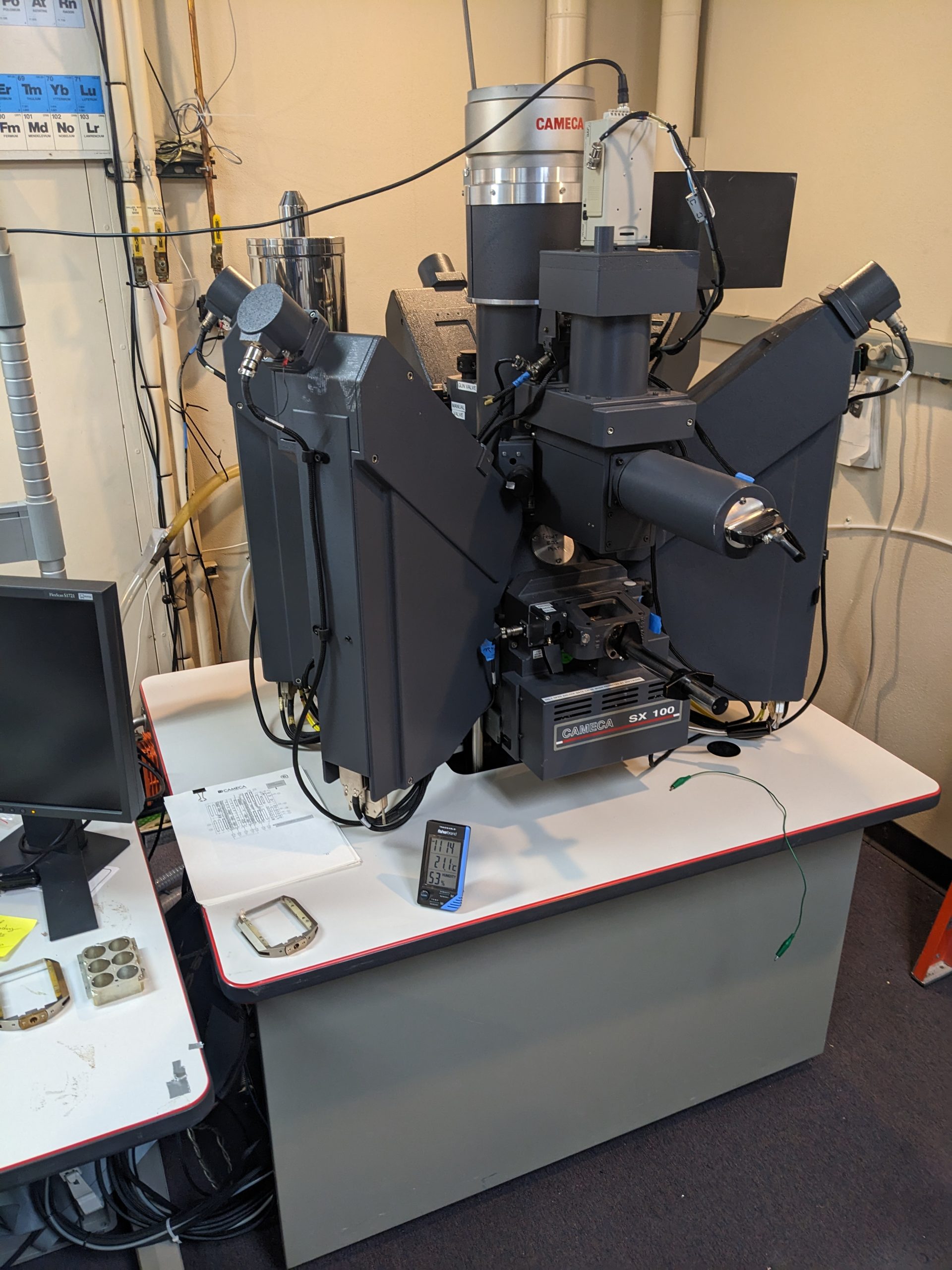 EPMA – SX-100 – Electron Microbeam Laboratories – UW–Madison